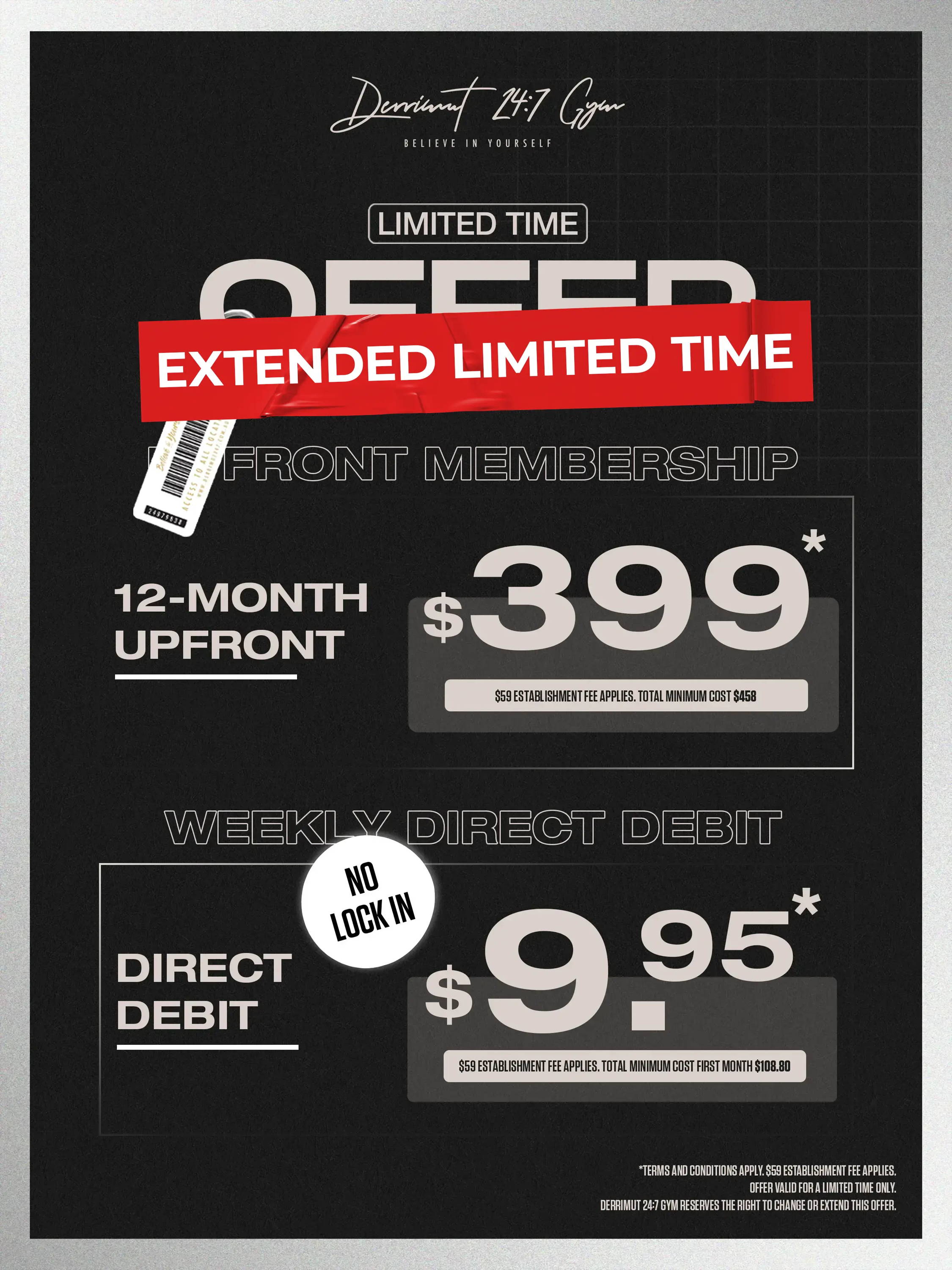 Derrimut247 Gym Memberships – Derrimut 24:7 Gym